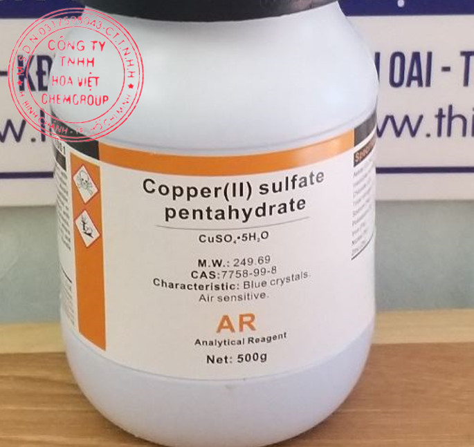 Copper (II) Sulfate Pentahydrate – CUSO4.5H2O – CÔNG TY TNHH HOA VIỆT ...